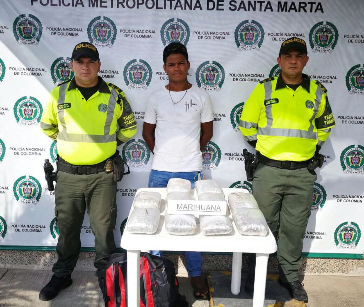Cayó pasajero con 9 kilos de 'maria cachafa' - El Callejero