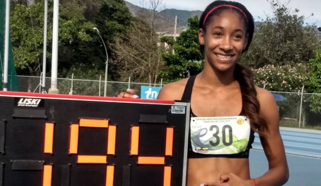 María Fernanda Murillo rompió récord de Caterine Ibargüen - El Callejero